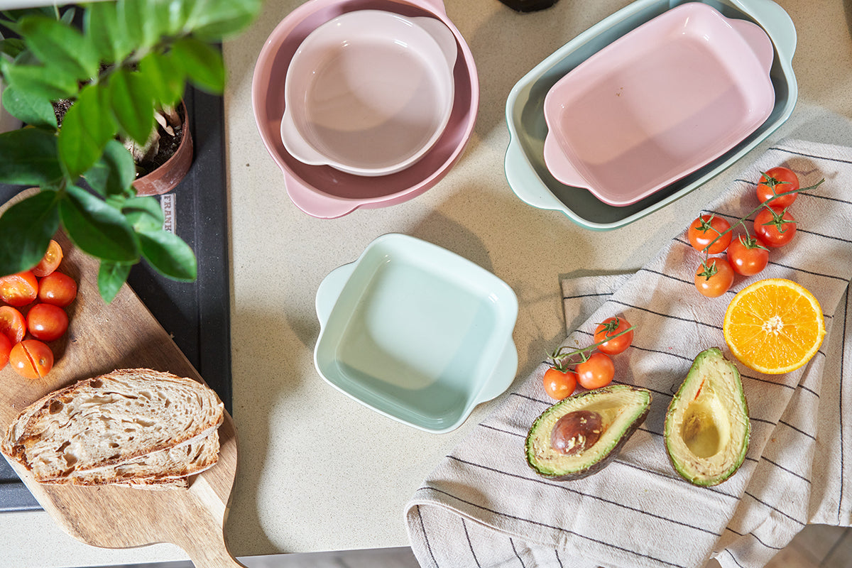 Baking Dish Squared Armony Light Pink